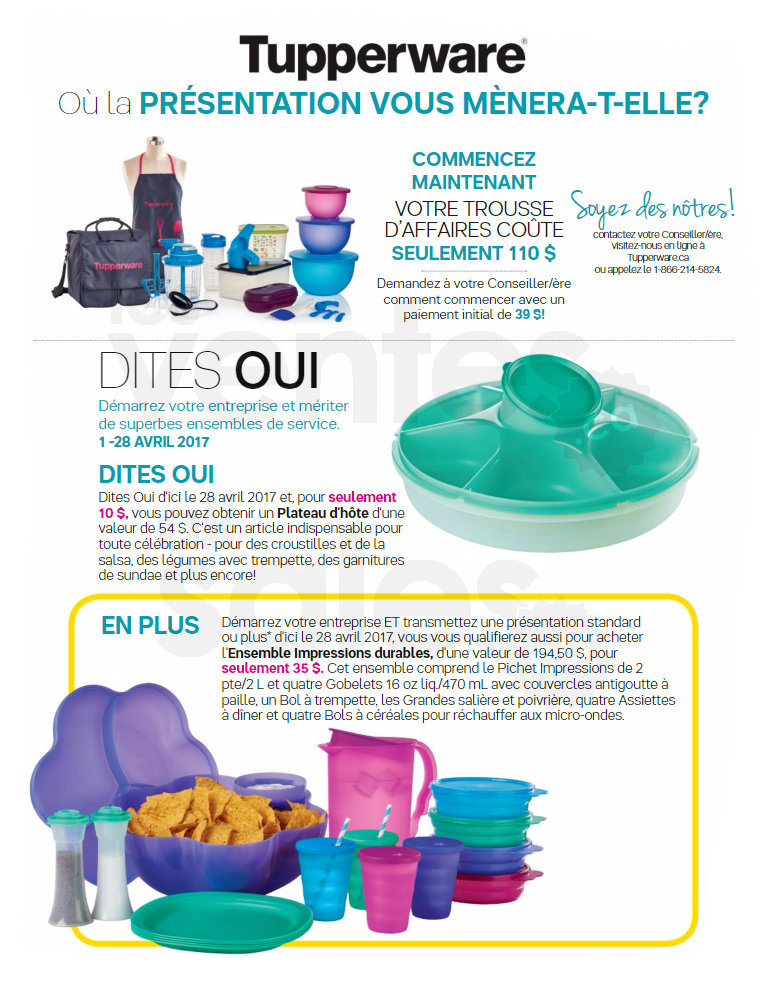 Great Spring savings at Tupperware | allsales.ca